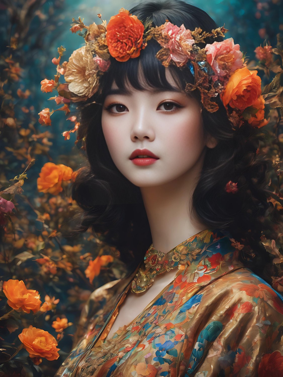 Solve Stunning Li Mei Jigsaw Puzzle Online With 266 Pieces