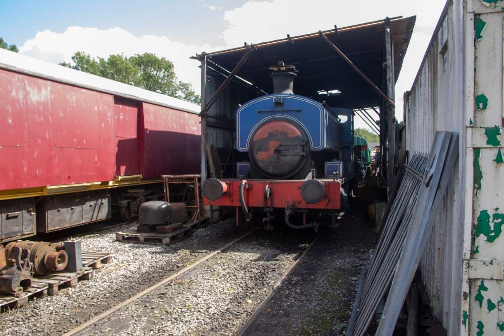 Solve Ecclesbourne Valley Railway 8-07-2020 Saddle tank Locomotive ...