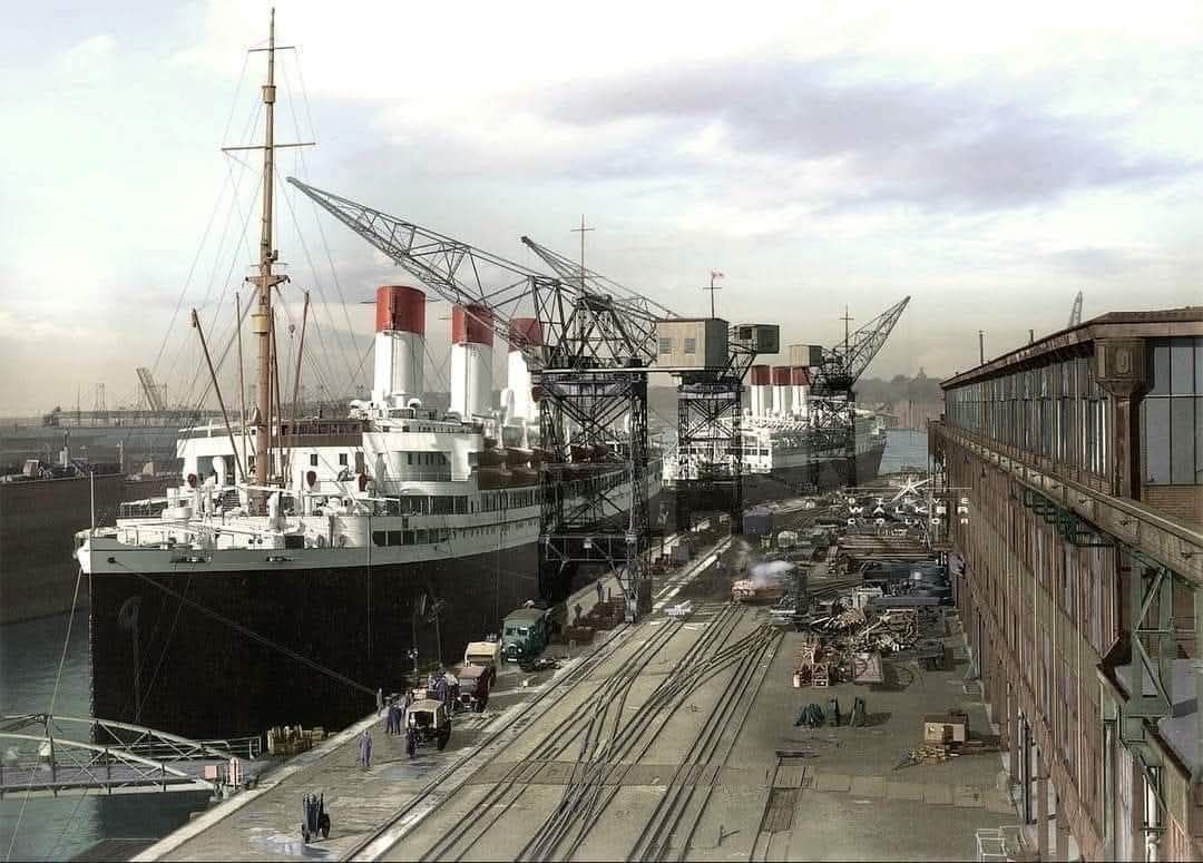 Solve Cap Arcona and SS Cap Polonio together at Hamburg, 1927. jigsaw ...