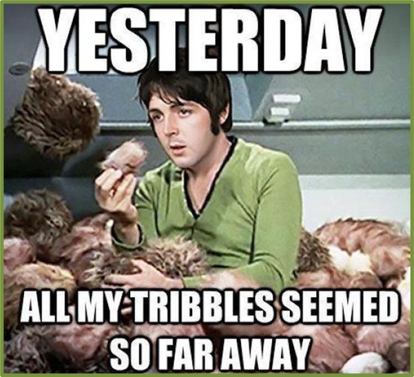 Solve Tribbles, the Star Trek Version of Cats (Includes Video) jigsaw ...