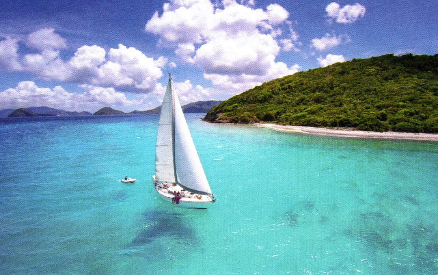 Solve Sailing around British Virgin Islands jigsaw puzzle online with ...