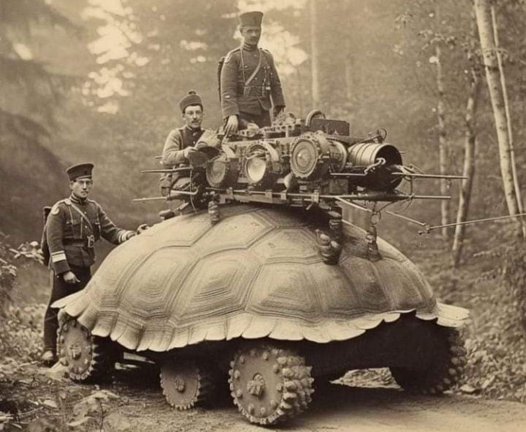 Solve Austro-Hungarian Turtle Tank, Mk III, 1917 jigsaw puzzle online ...