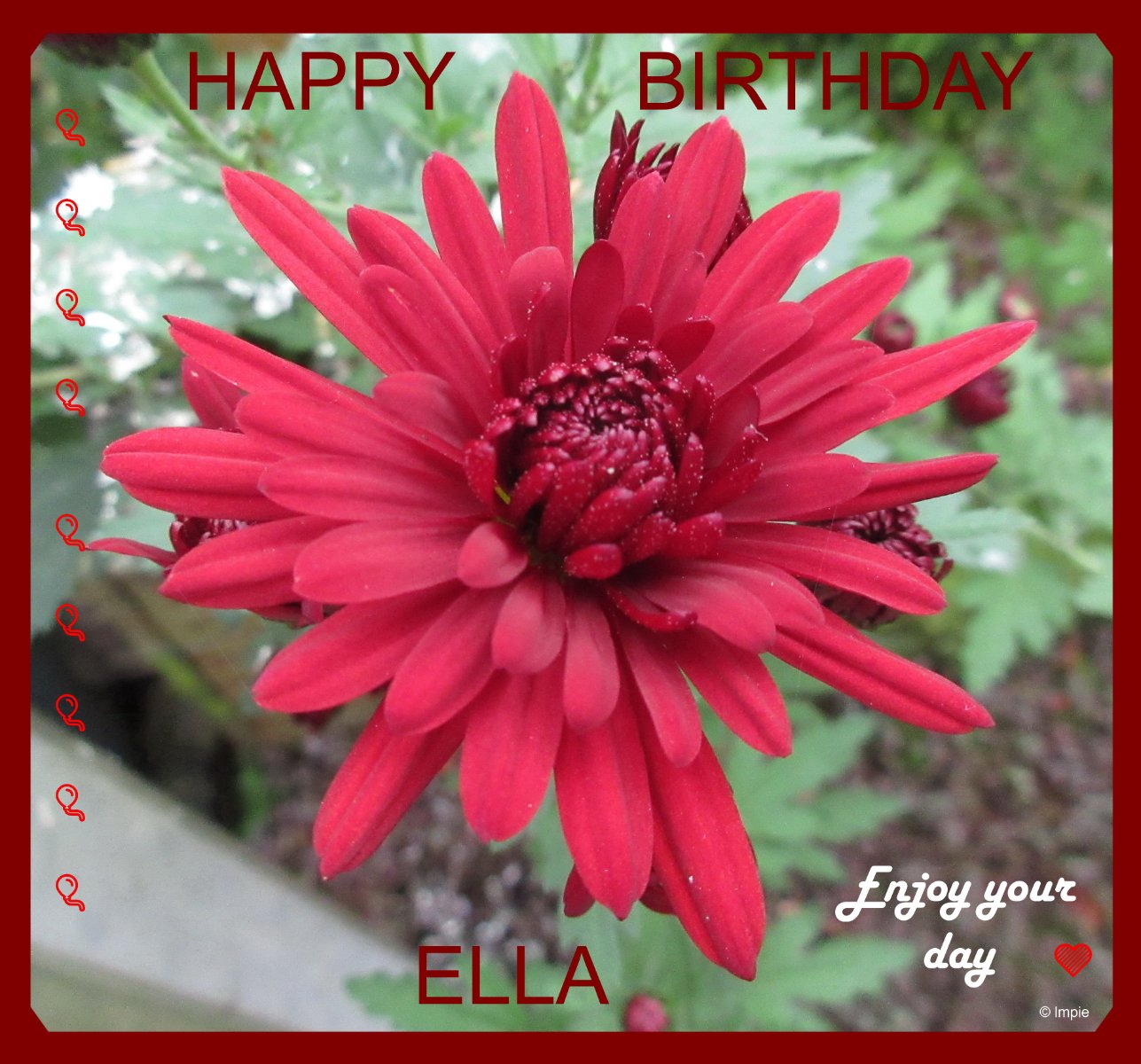 Solve HAPPY BIRTHDAY, Ella (EllaMB) jigsaw puzzle online with 36 pieces