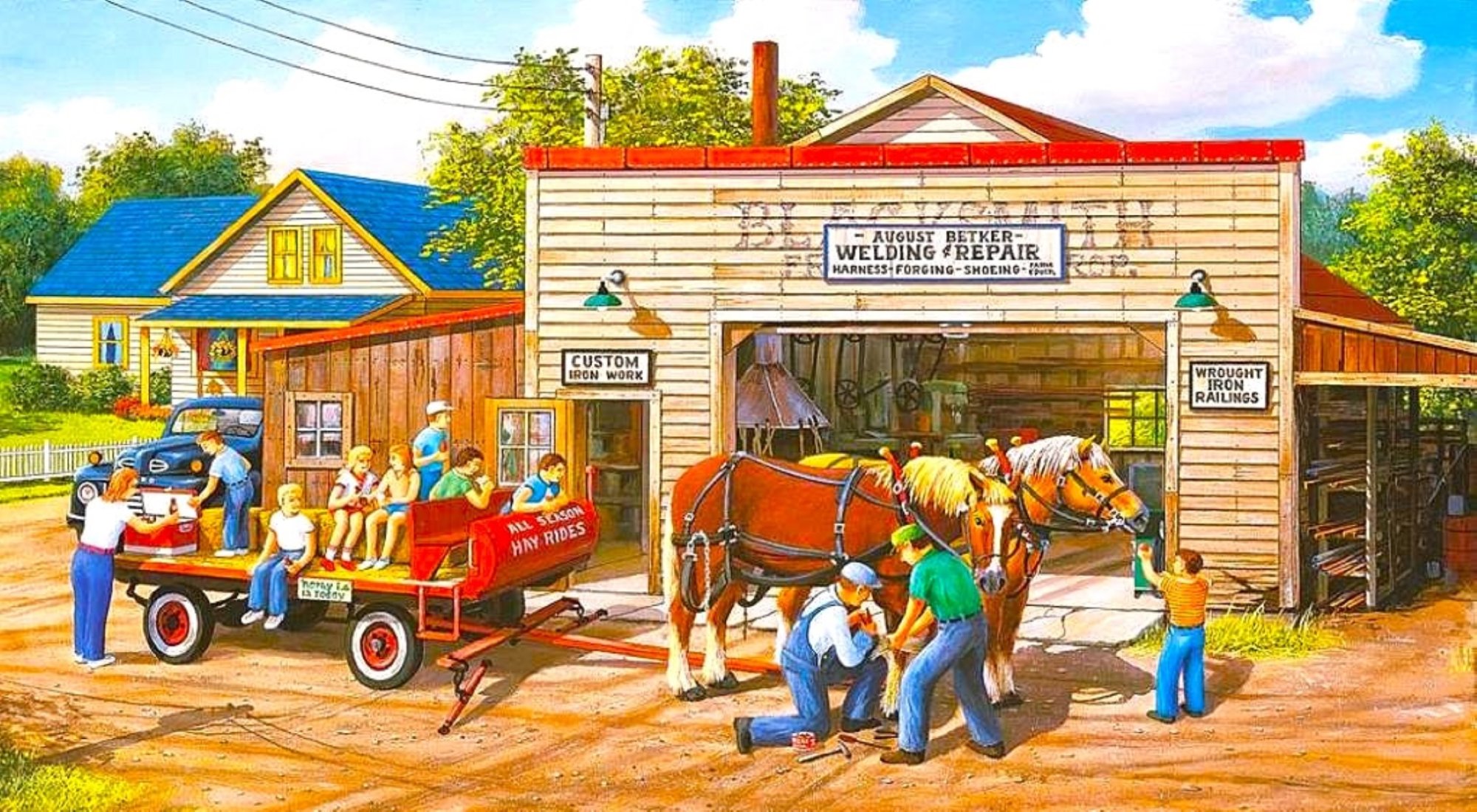 Solve Repair jigsaw puzzle online with 350 pieces