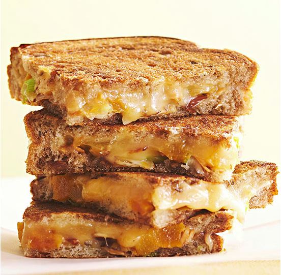 Solve Smoked Gouda and Apricot Melts jigsaw puzzle online with 81 pieces