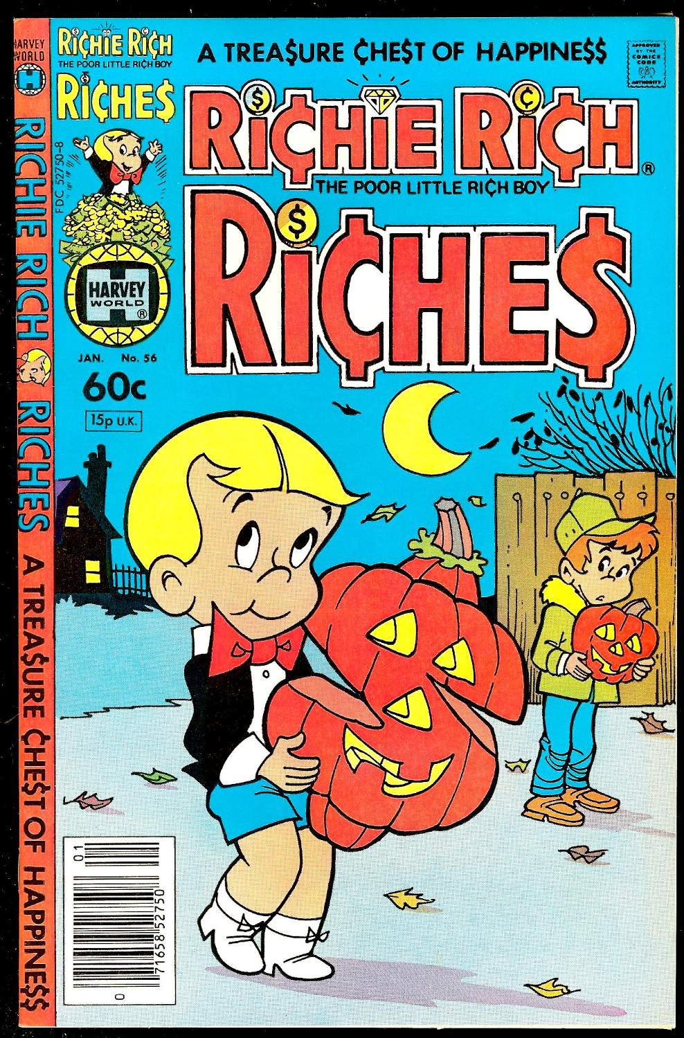 Solve Richie Rich comic jigsaw puzzle online with 400 pieces
