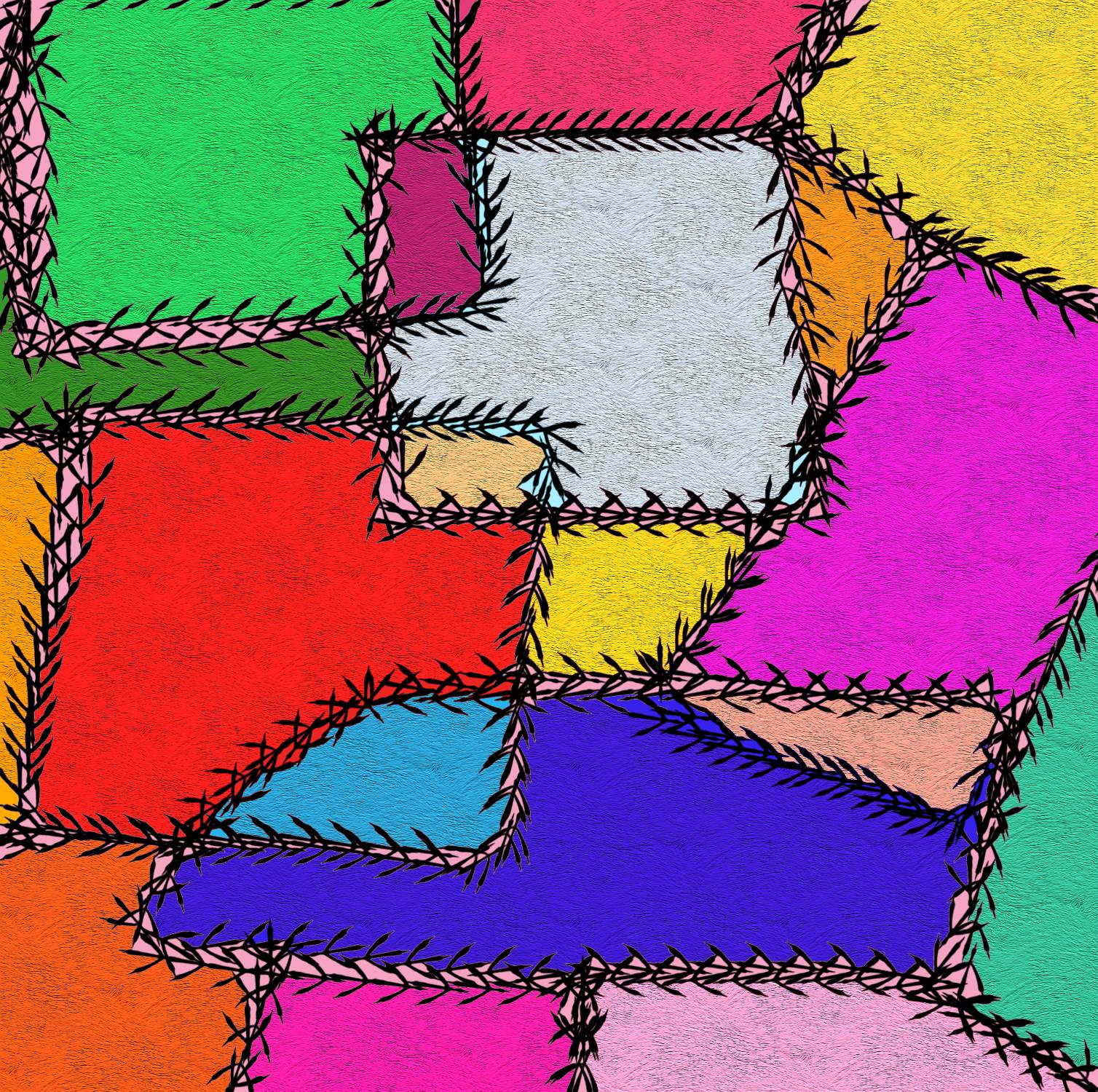 Solve PATCHY jigsaw puzzle online with 400 pieces