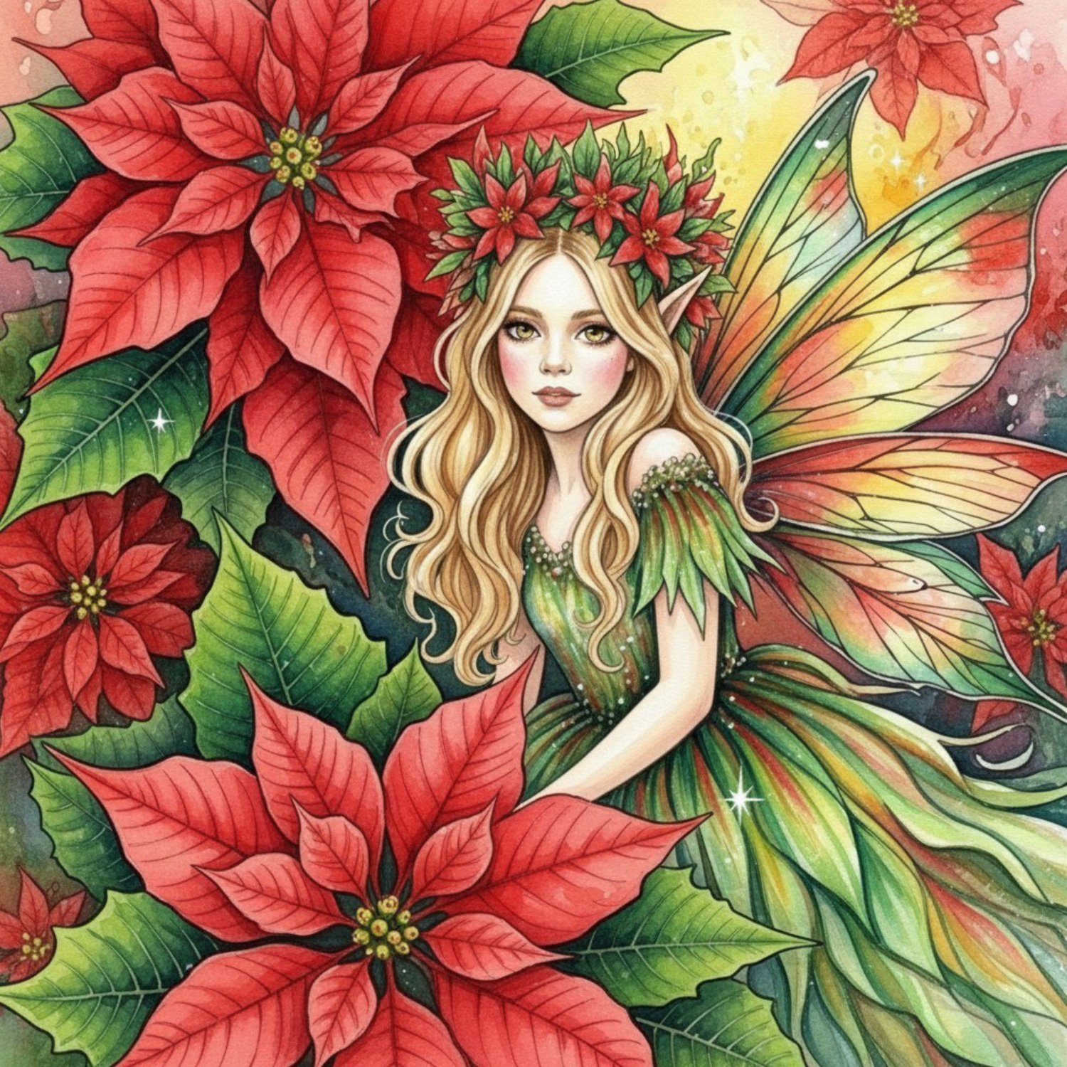 Solve Christmas Fairy. From 9-600 Pieces jigsaw puzzle online with 100 ...