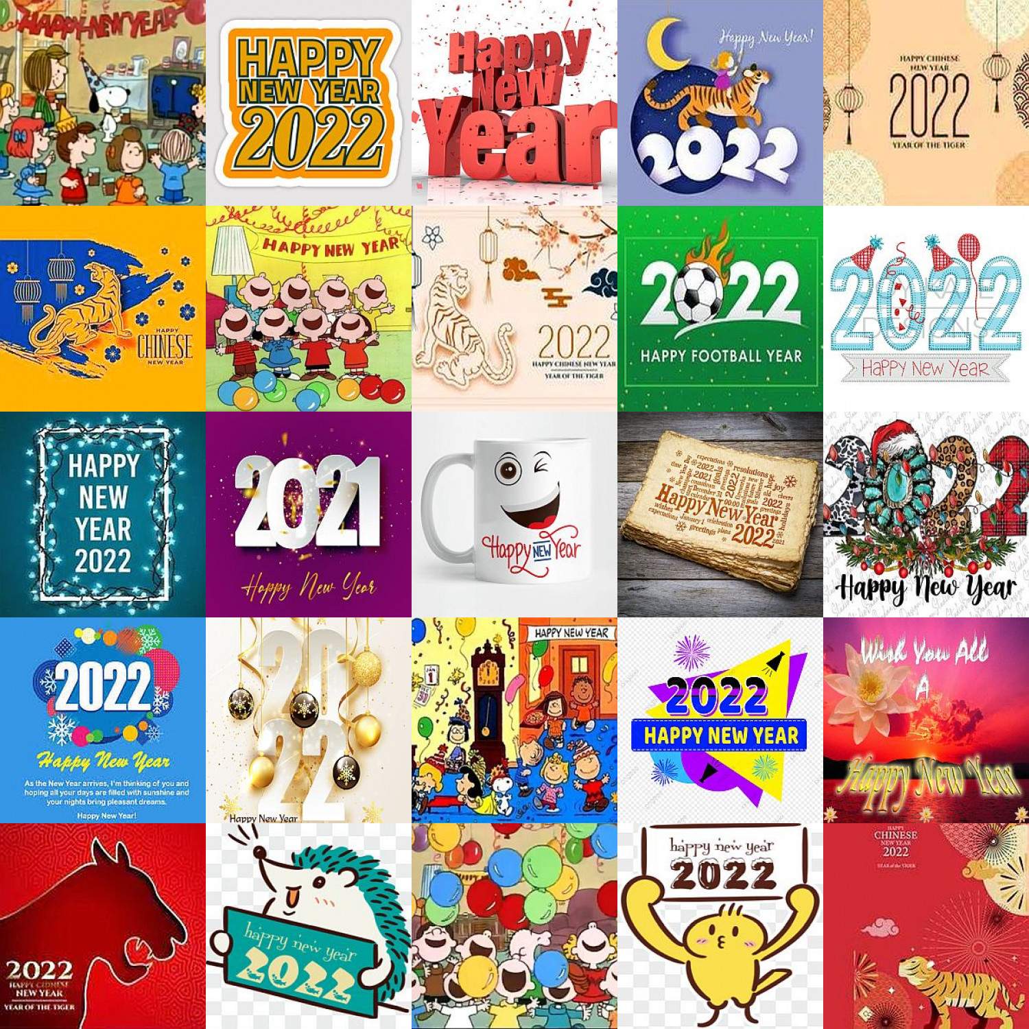Solve Happy New Year 2022a jigsaw puzzle online with 169 pieces