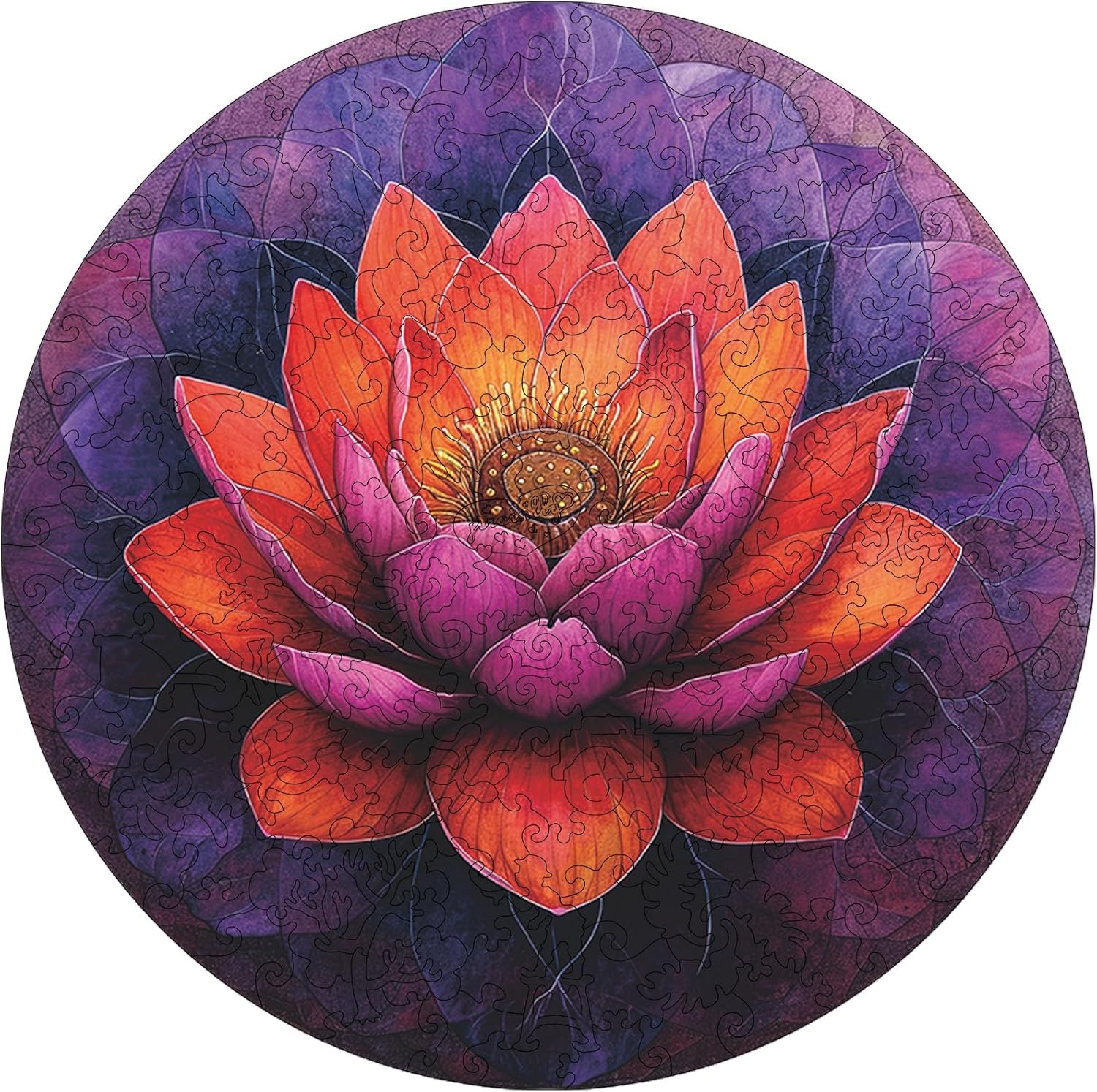 Solve Lotus Flower jigsaw puzzle online with 256 pieces