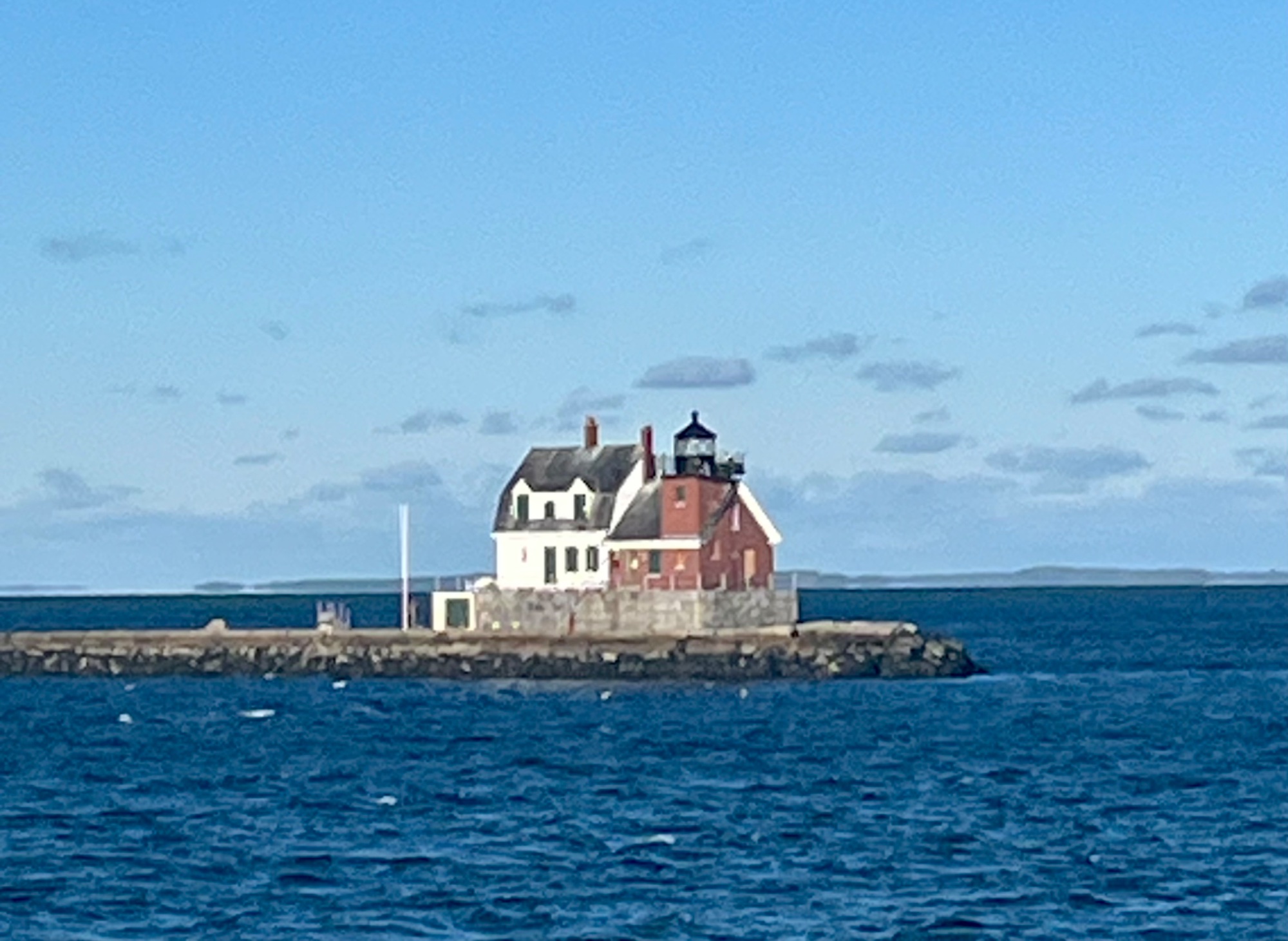 Solve Rockland Breakwater Lighthouse, Rockland, Maine jigsaw puzzle ...