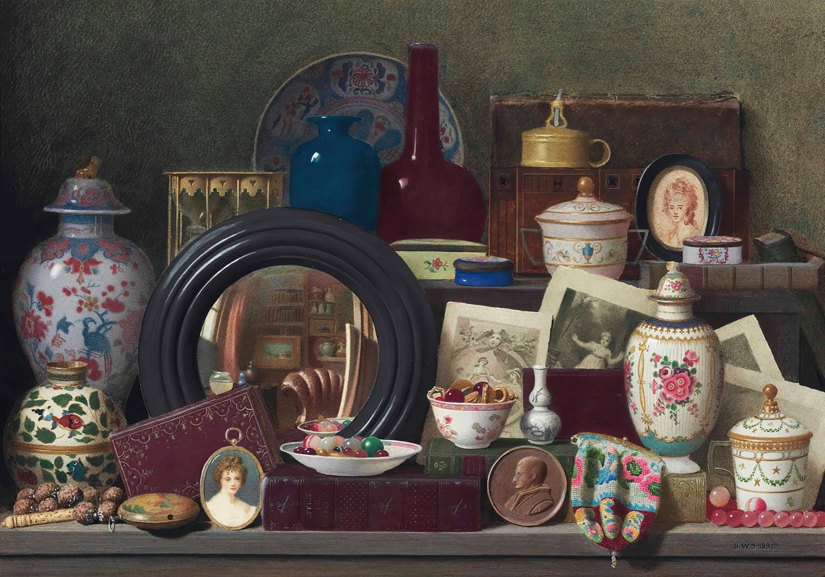 Solve Benjamin Spiers - Reflections jigsaw puzzle online with 117 pieces