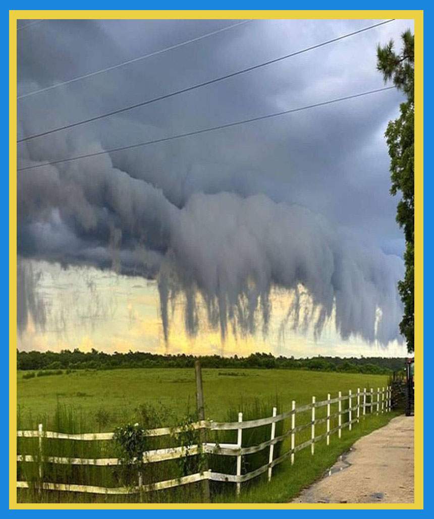 Solve Scud clouds. This was captured in South Carolina. jigsaw puzzle ...