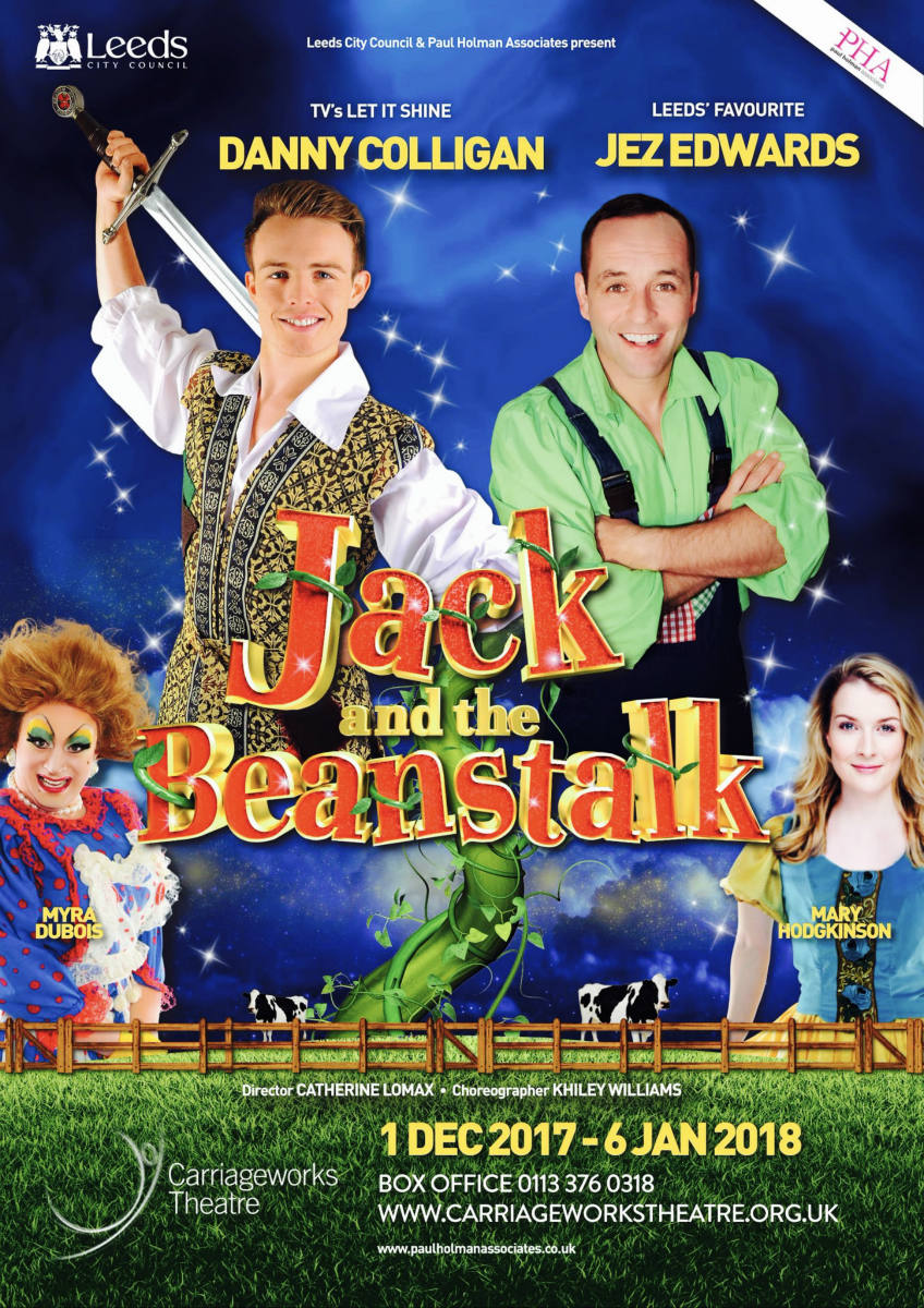 Solve JACK & THE BEANSTALK - PANTOMIME DANNY COLLIGAN, JEZ EDWARDS ...