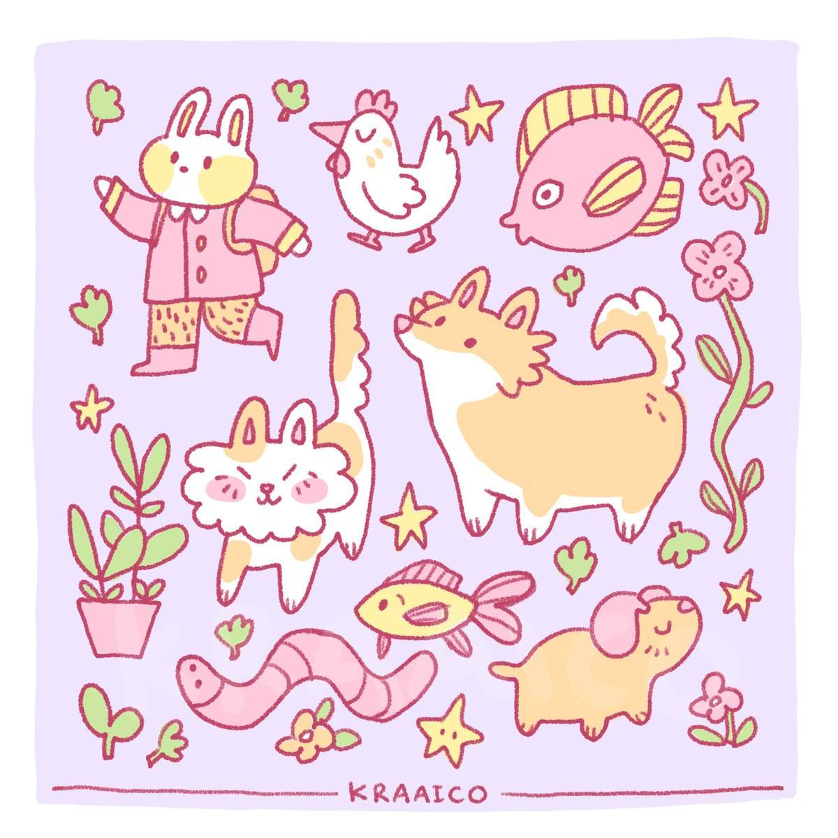 Jigsaw Puzzle | doodles by kraaico | 306 pieces | Jigidi