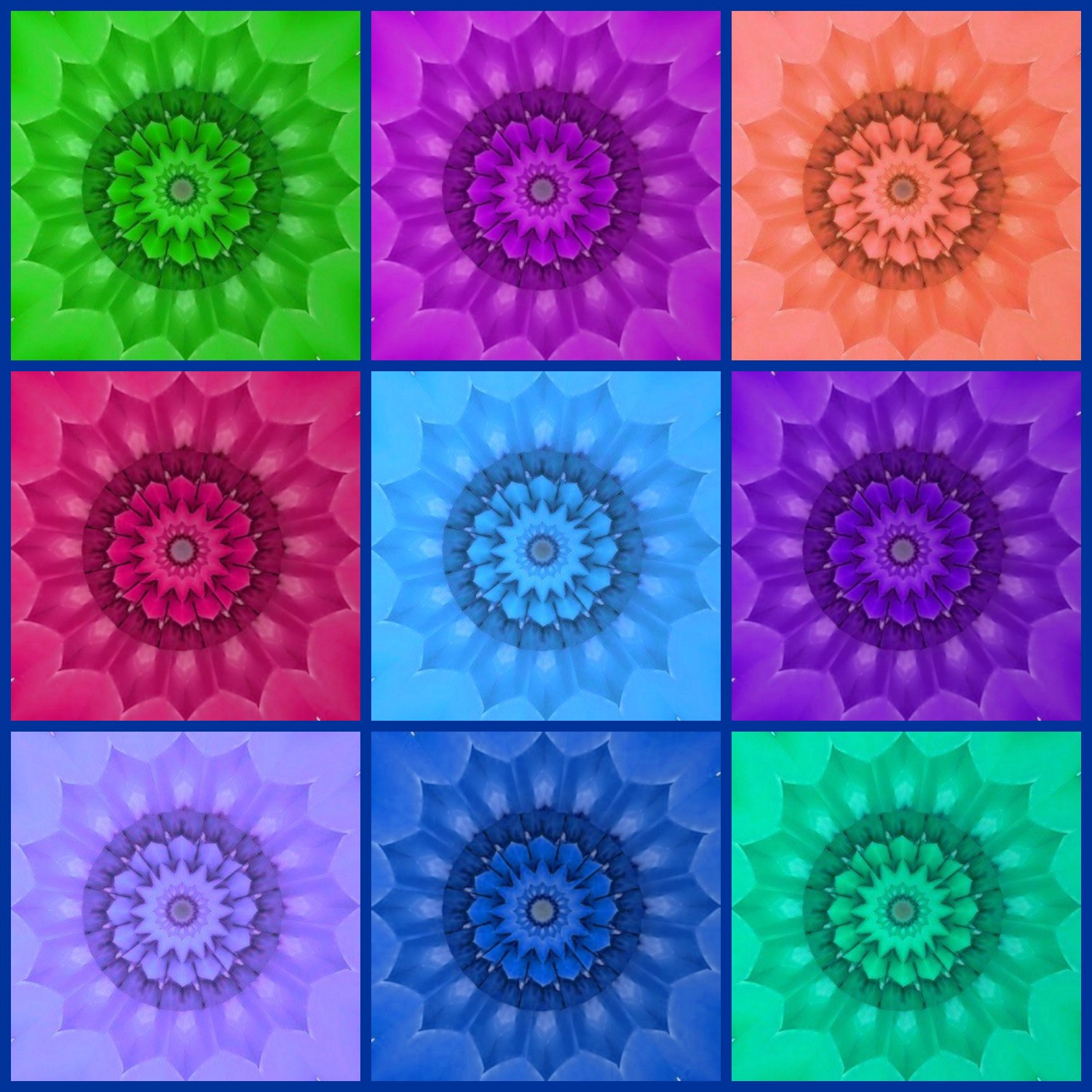 Solve Colorful Collage jigsaw puzzle online with 441 pieces