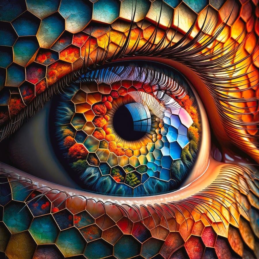 Solve EYE SEE jigsaw puzzle online with 240 pieces