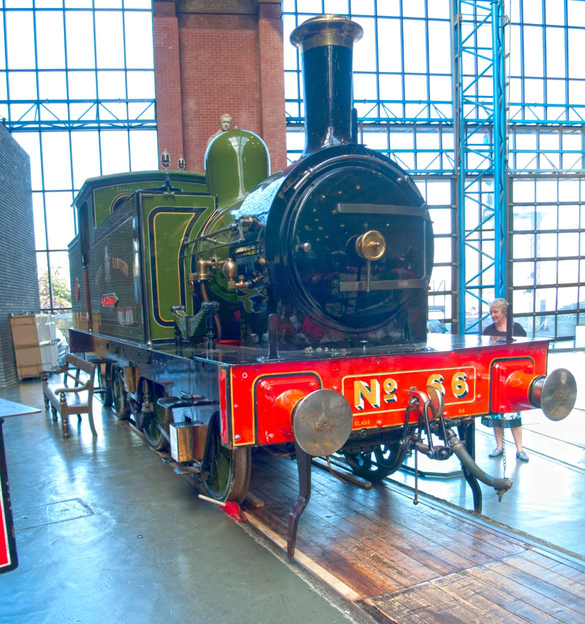Solve national railway museum 29-09-2011 'Aerolite' NER class X1 2-2-4T ...