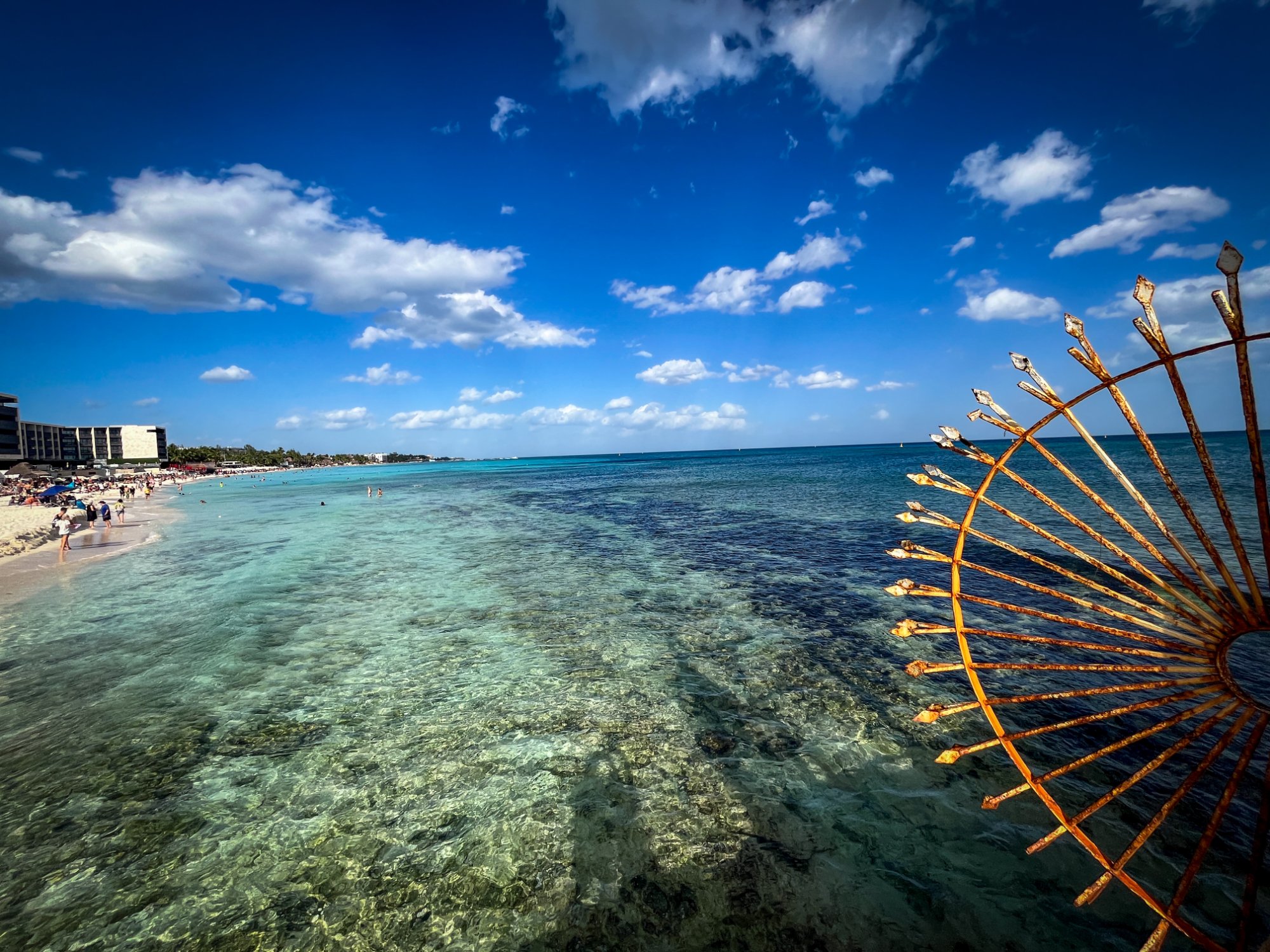 Jigsaw Puzzle | 130 pieces | Playa Del Carmen Pier | Jigidi