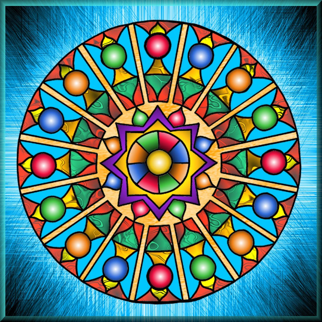 Jigsaw Puzzle | 36 pieces | Mandala J 30 08 2024 (4) | Jigidi