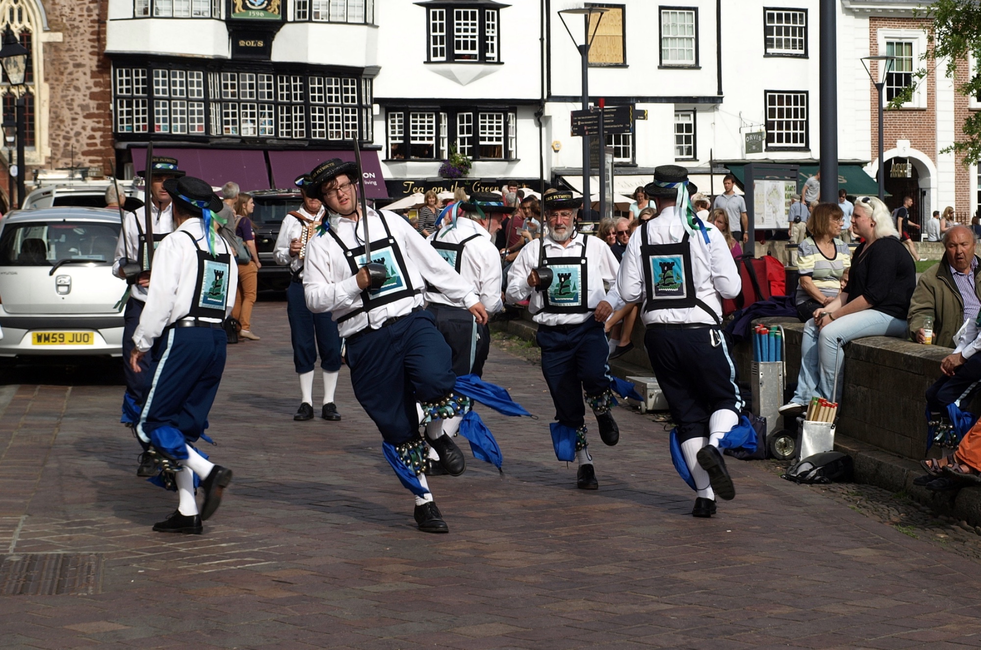 Solve Morris Dancers in Exeter, Devon, England jigsaw puzzle online ...