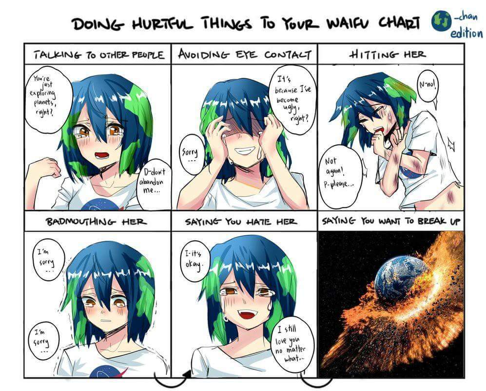 Solve Waifu trials, Earth-chan edition! jigsaw puzzle online with 208 ...