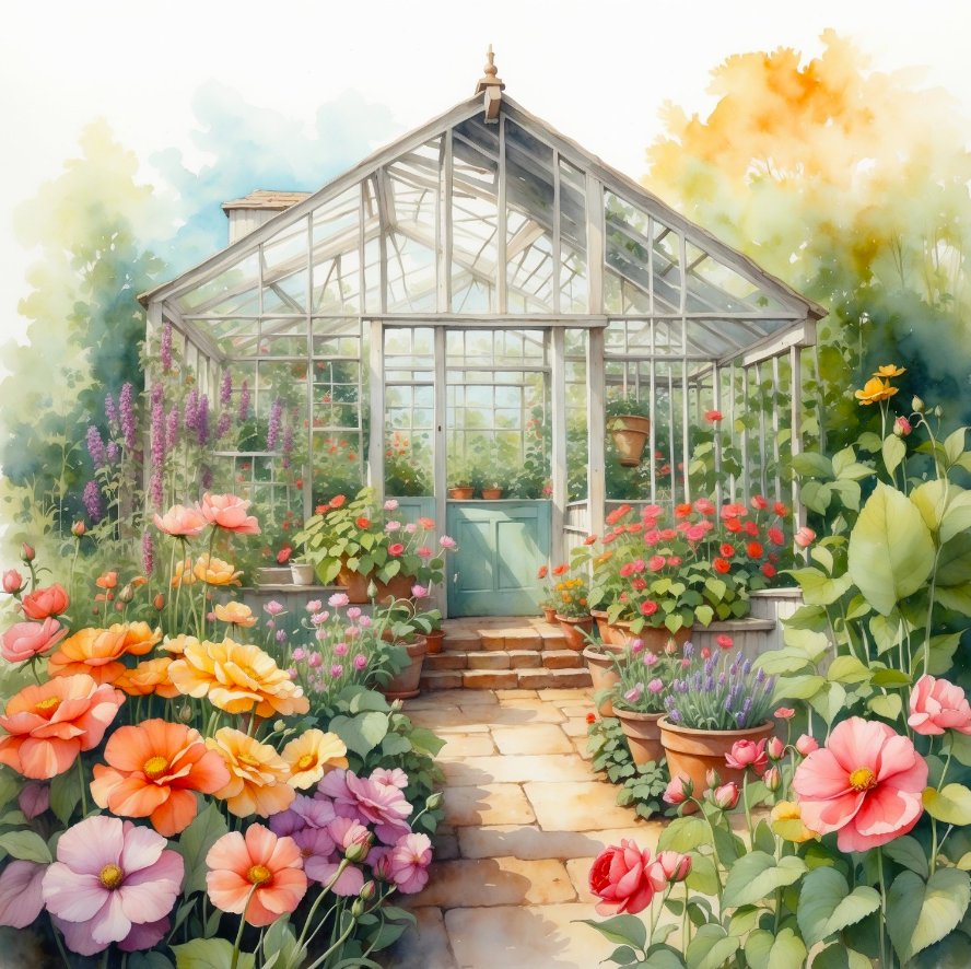 Solve Greenhouse jigsaw puzzle online with 196 pieces