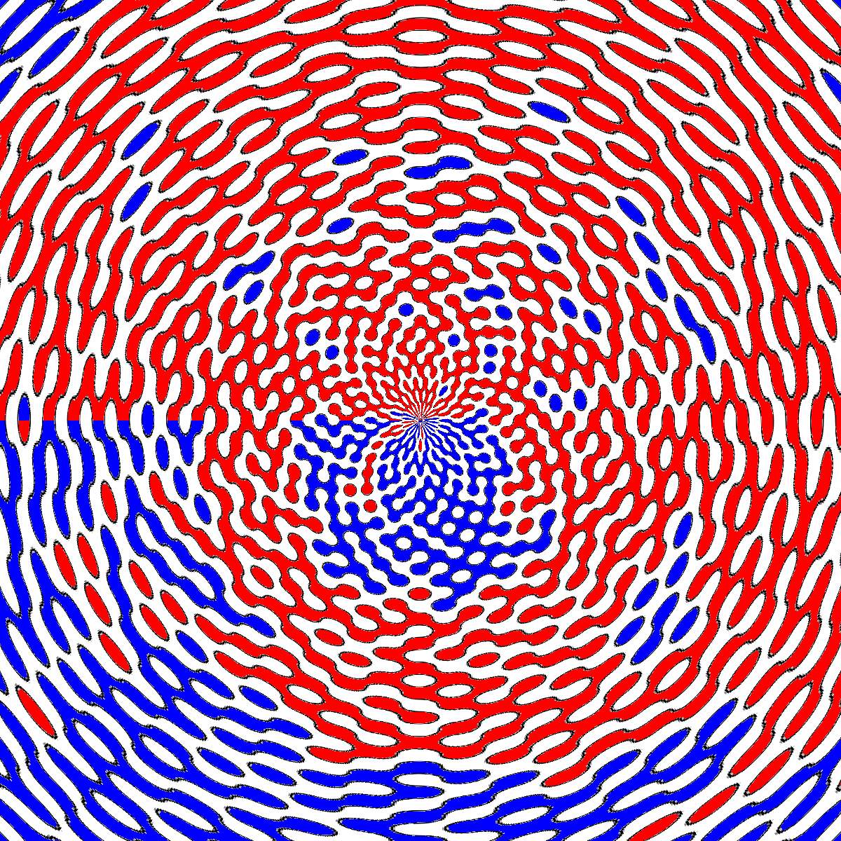 Solve Swiss Flag scribbles Truchet rounder experiment jigsaw puzzle ...