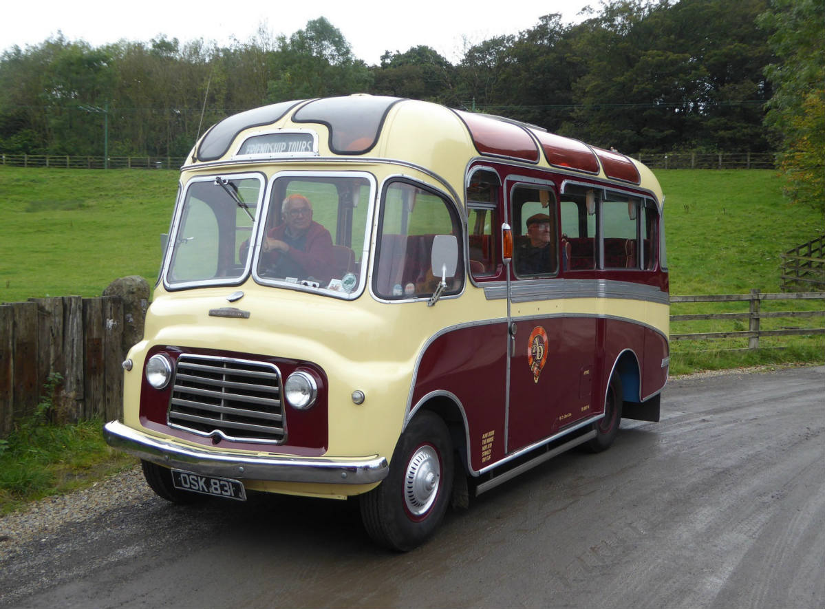 Solve 1958 Karrier-Plaxton Bus jigsaw puzzle online with 108 pieces