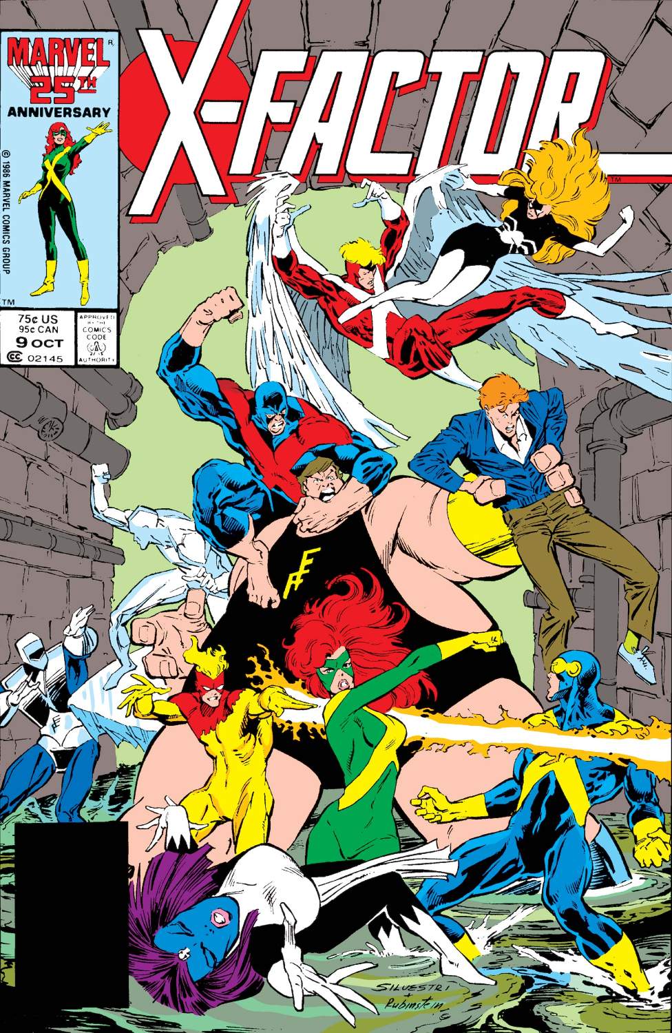 Solve X-Factor #9 : vs FreeDom Force jigsaw puzzle online with 308 pieces