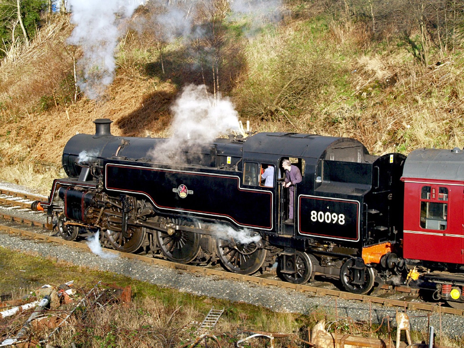 Solve BR Standard Class 4MT 2-6-4T 80098 at ELR. jigsaw puzzle online ...