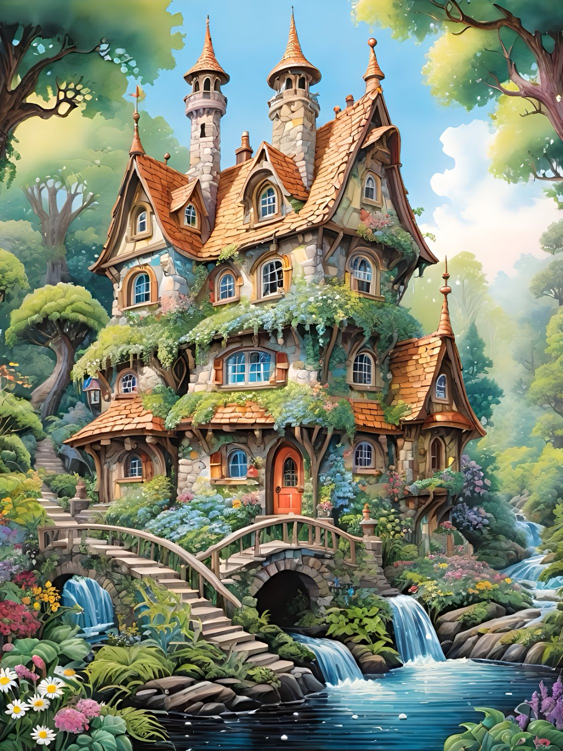 Solve Houses 62 jigsaw puzzle online with 396 pieces