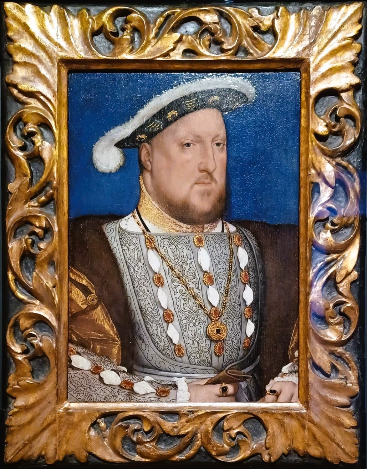 Solve Hans Holbein el Joven (the younger) - (1497 - 1543) - Portrait of ...