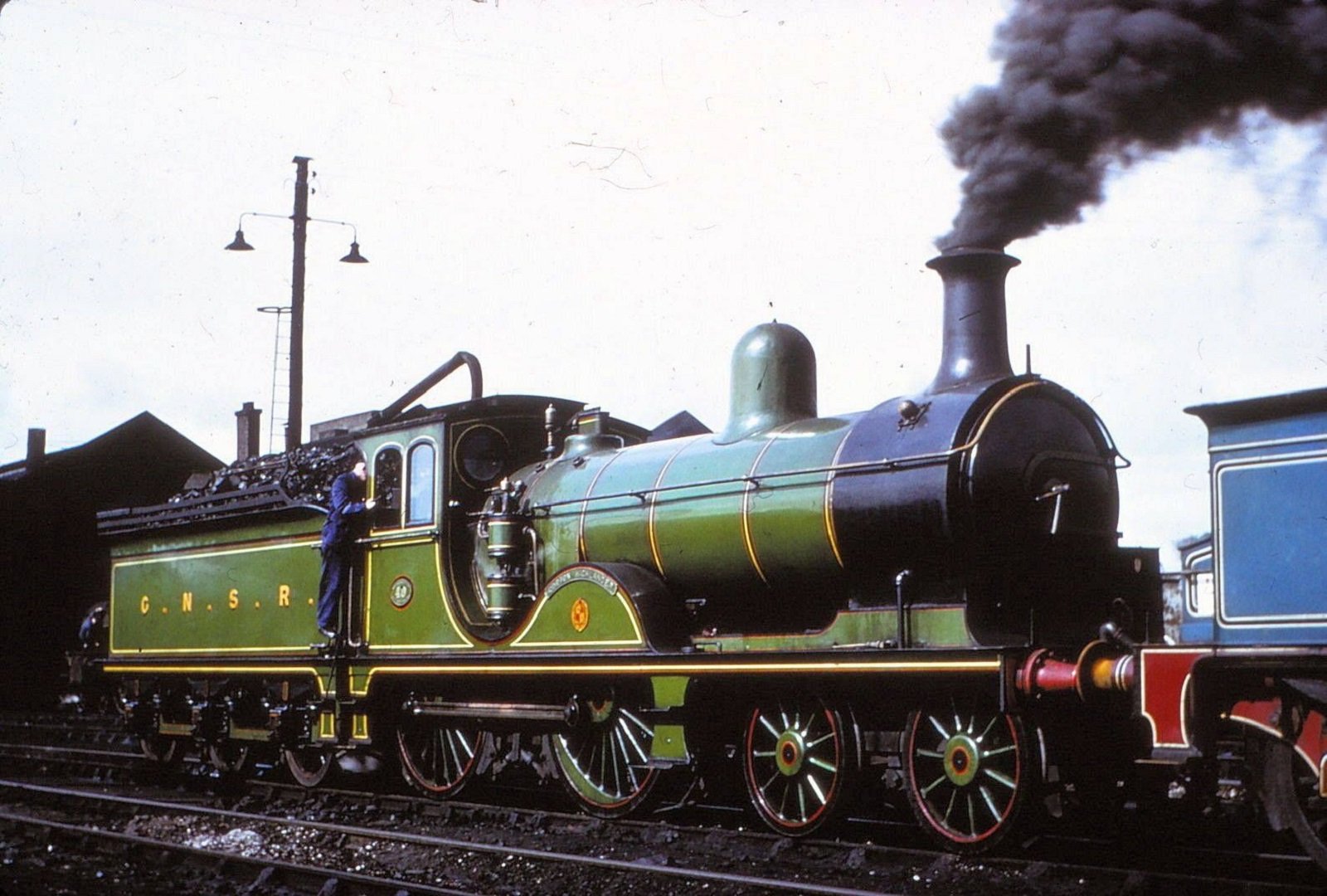 Solve GNSR Class F 4-4-0 49 Gordon Highlander. jigsaw puzzle online ...