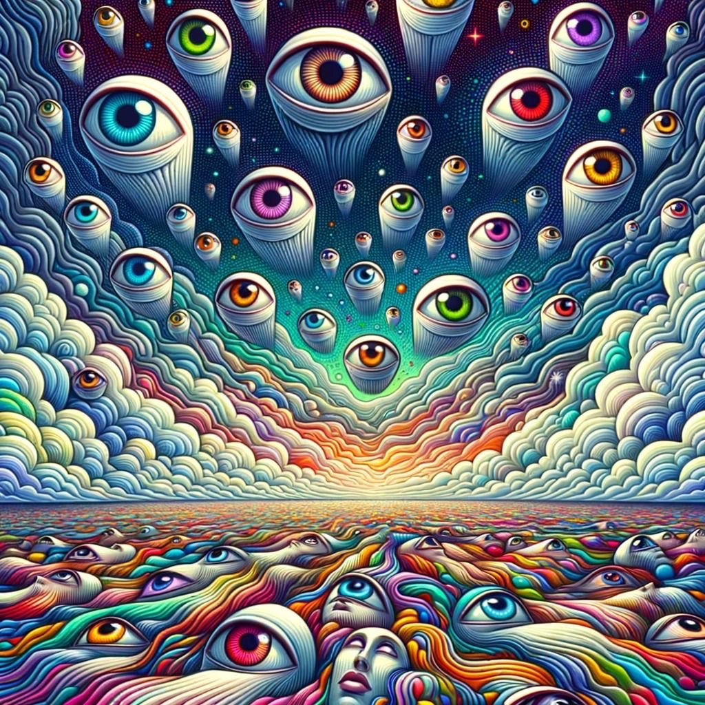 Solve EYE SEE jigsaw puzzle online with 256 pieces