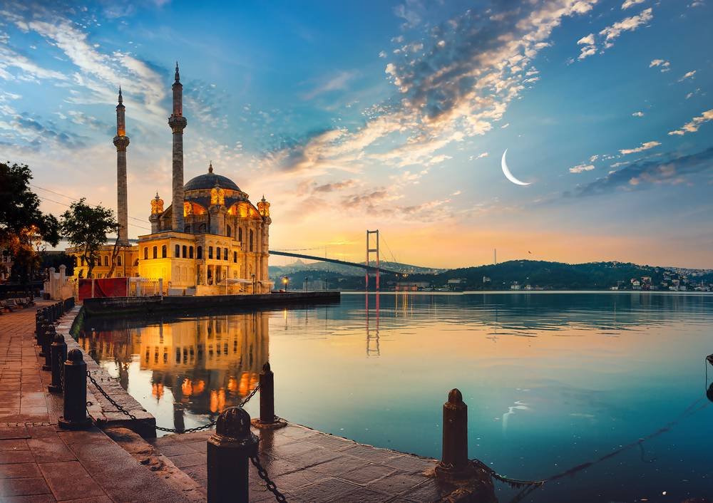 Solve The Ortaköy Mosque (Ortaköy Camii) in Istanbul. with the ...