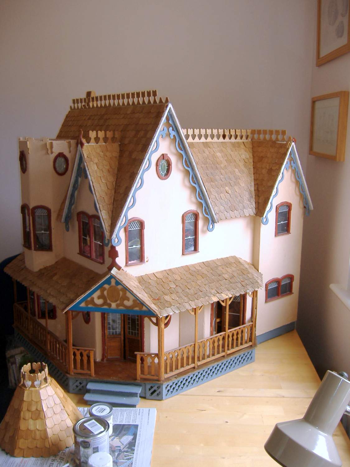 Solve 12th Scale Dolls House - Turrets Witch House - Outside ...