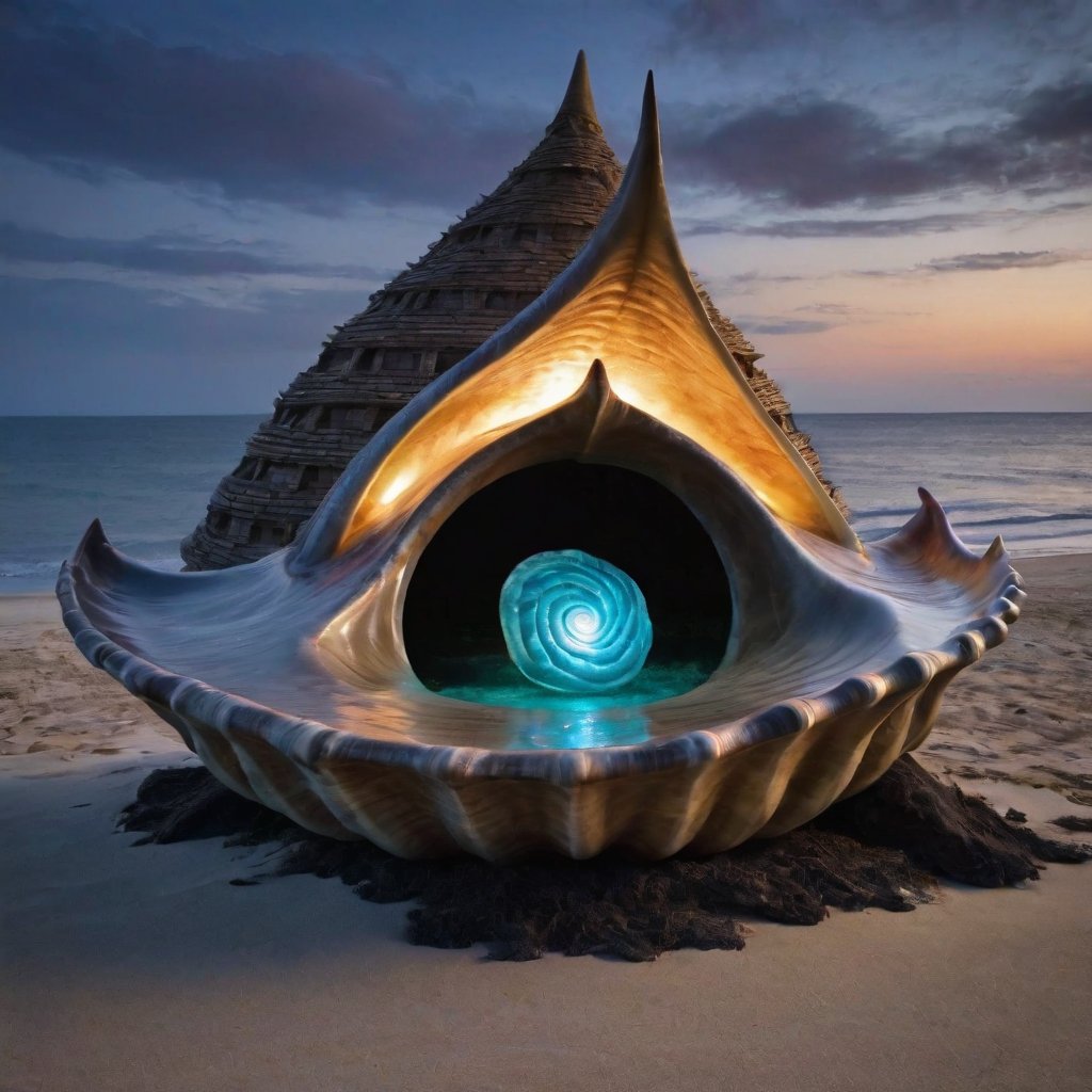 Solve Conch Shell jigsaw puzzle online with 81 pieces