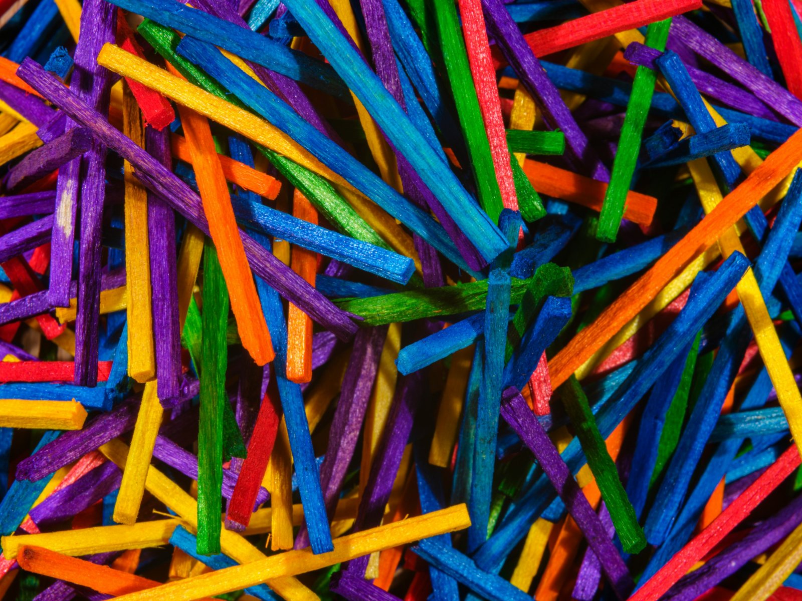 Solve Colorful wooden sticks jigsaw puzzle online with 48 pieces