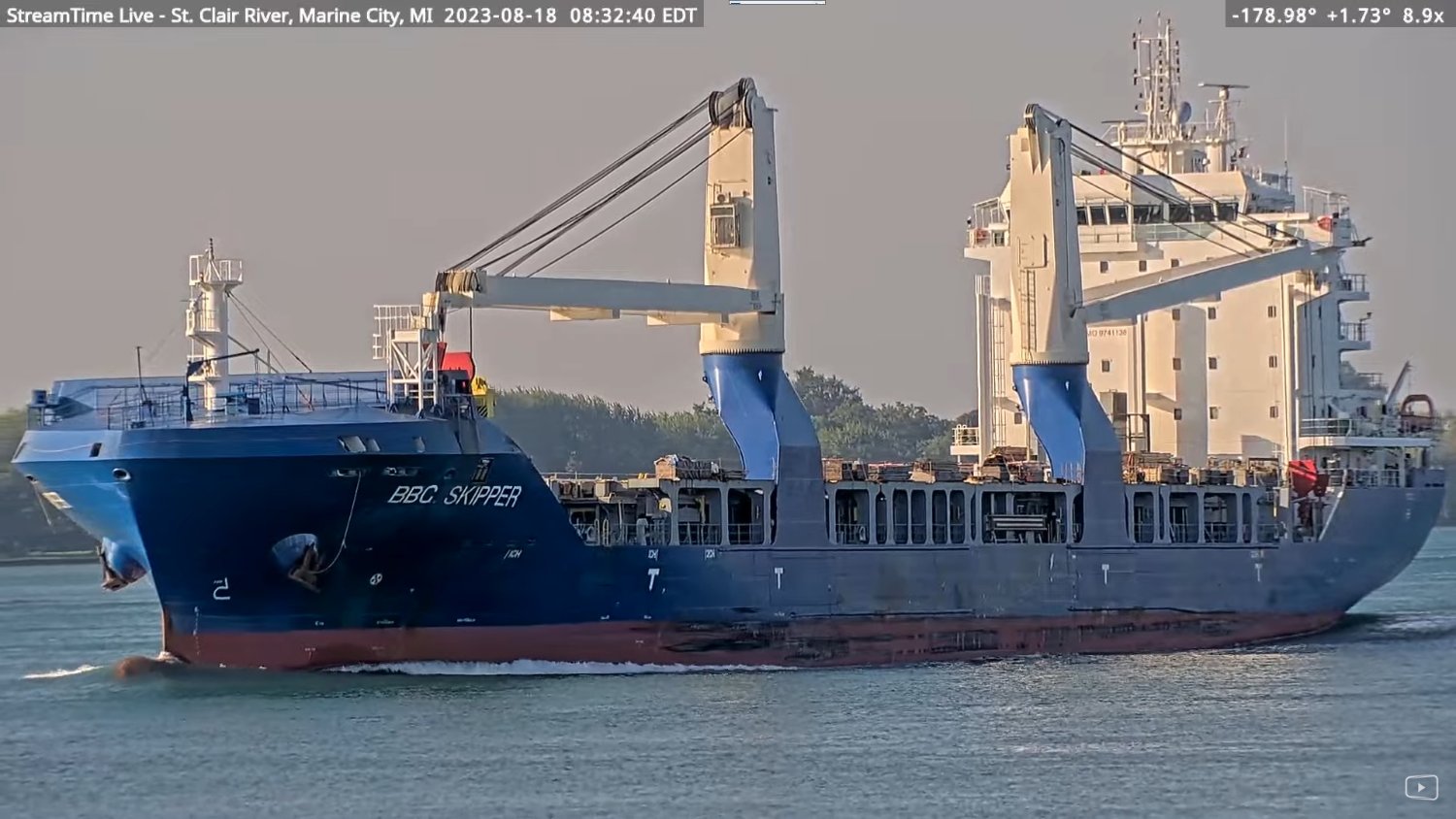 Jigsaw Puzzle | BBC Skipper - Ocean-Going Heavy-Lift Freighter - Marine City, MI (2023-08-18 ...
