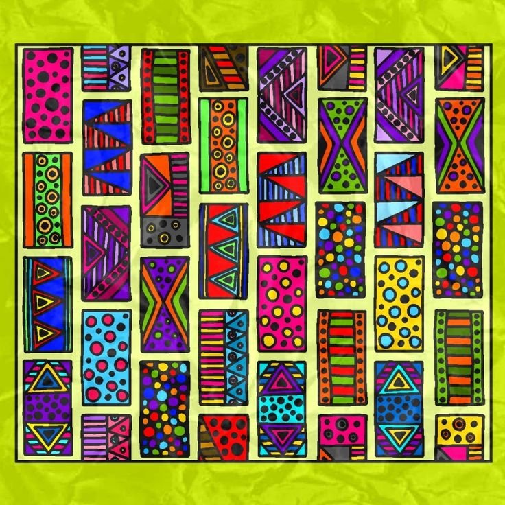 Solve African Blend jigsaw puzzle online with 81 pieces