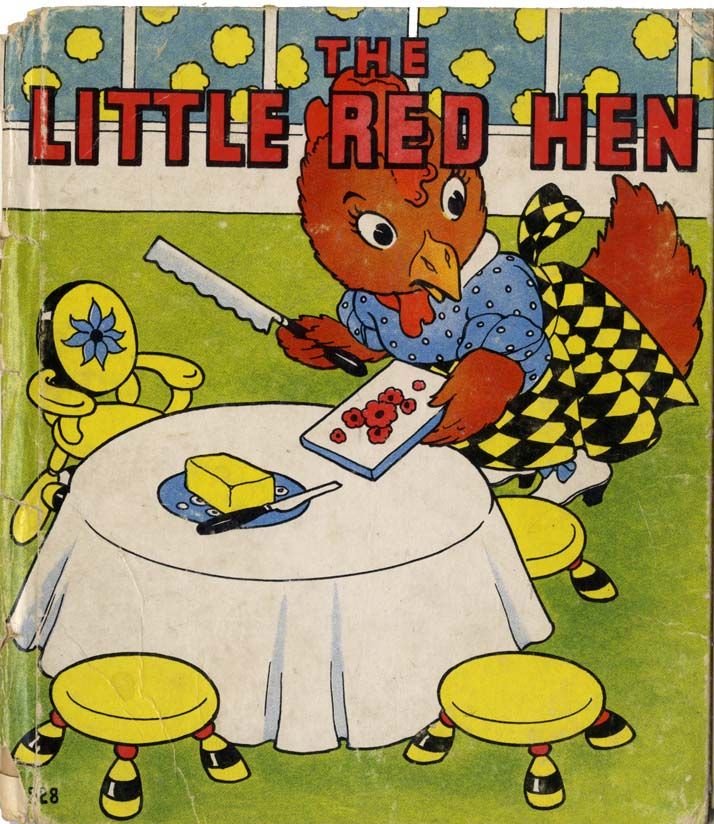 Solve The Little Red Hen 1938 jigsaw puzzle online with 110 pieces