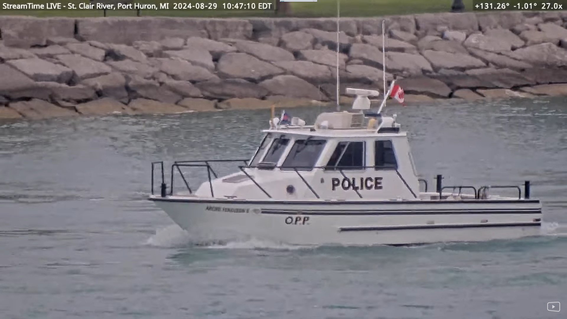 Solve OPP Archie Ferguson II (CA) - Ontario Province Police Boat - Port ...
