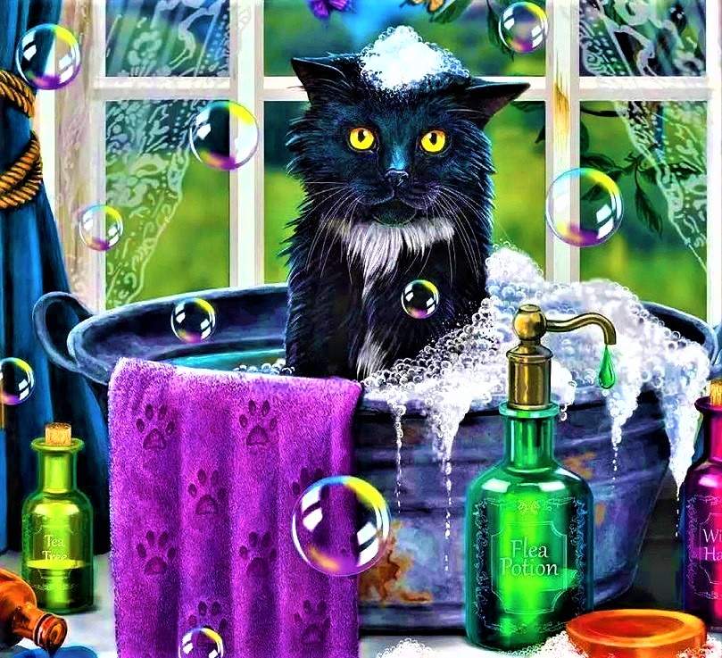 Solve Lisa Parker Art jigsaw puzzle online with 72 pieces