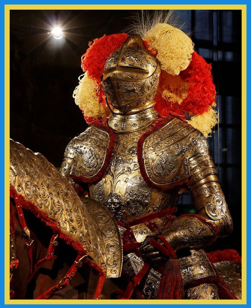 Solve Parade armor and tack made for King Erik XIV of Sweden, around ...