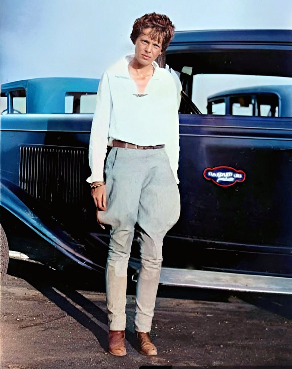 Solve Amelia Earhart. jigsaw puzzle online with 120 pieces