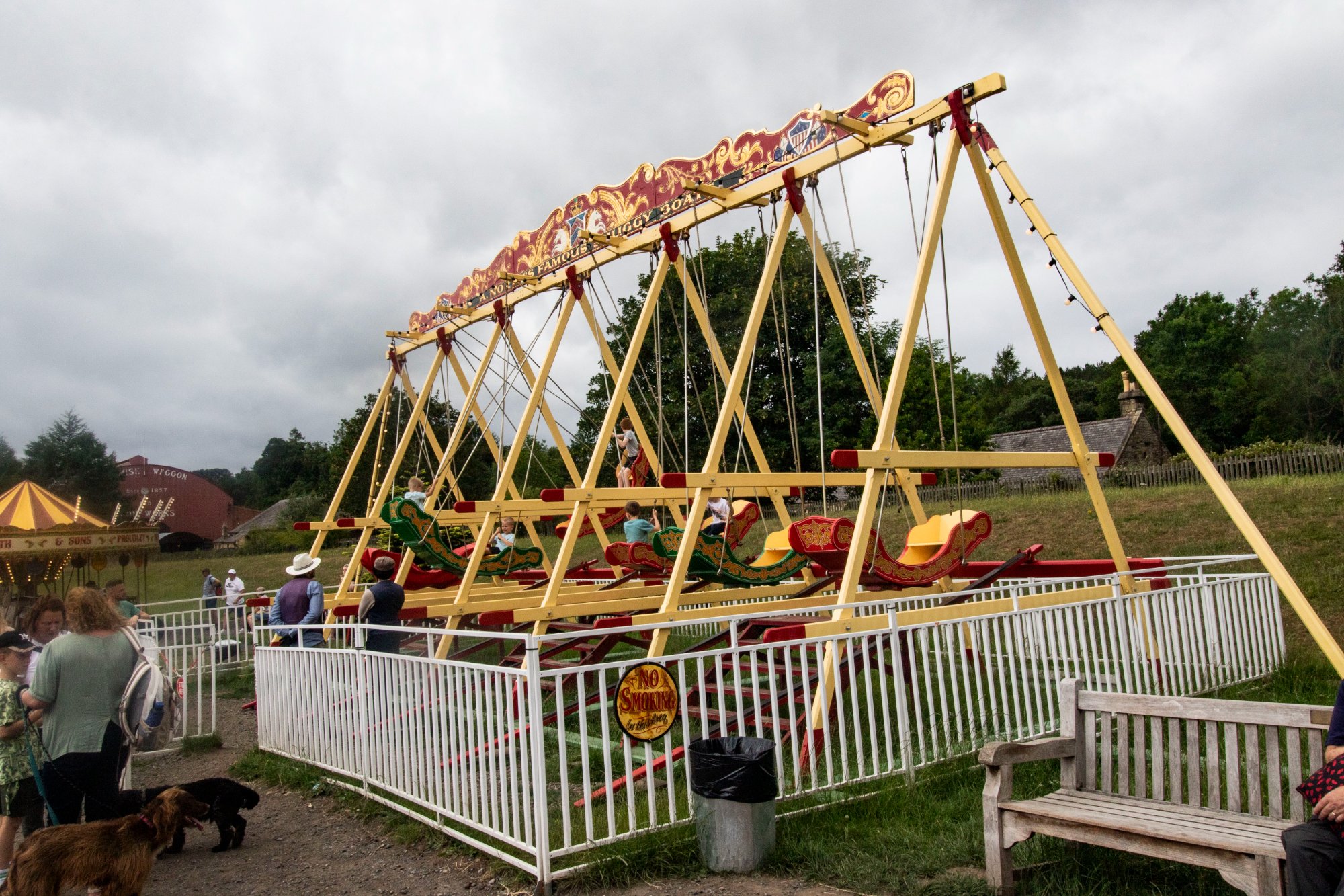 Jigsaw Puzzle | 117 pieces | Beamish 28-06-2025 Fairground shuggy boat ...