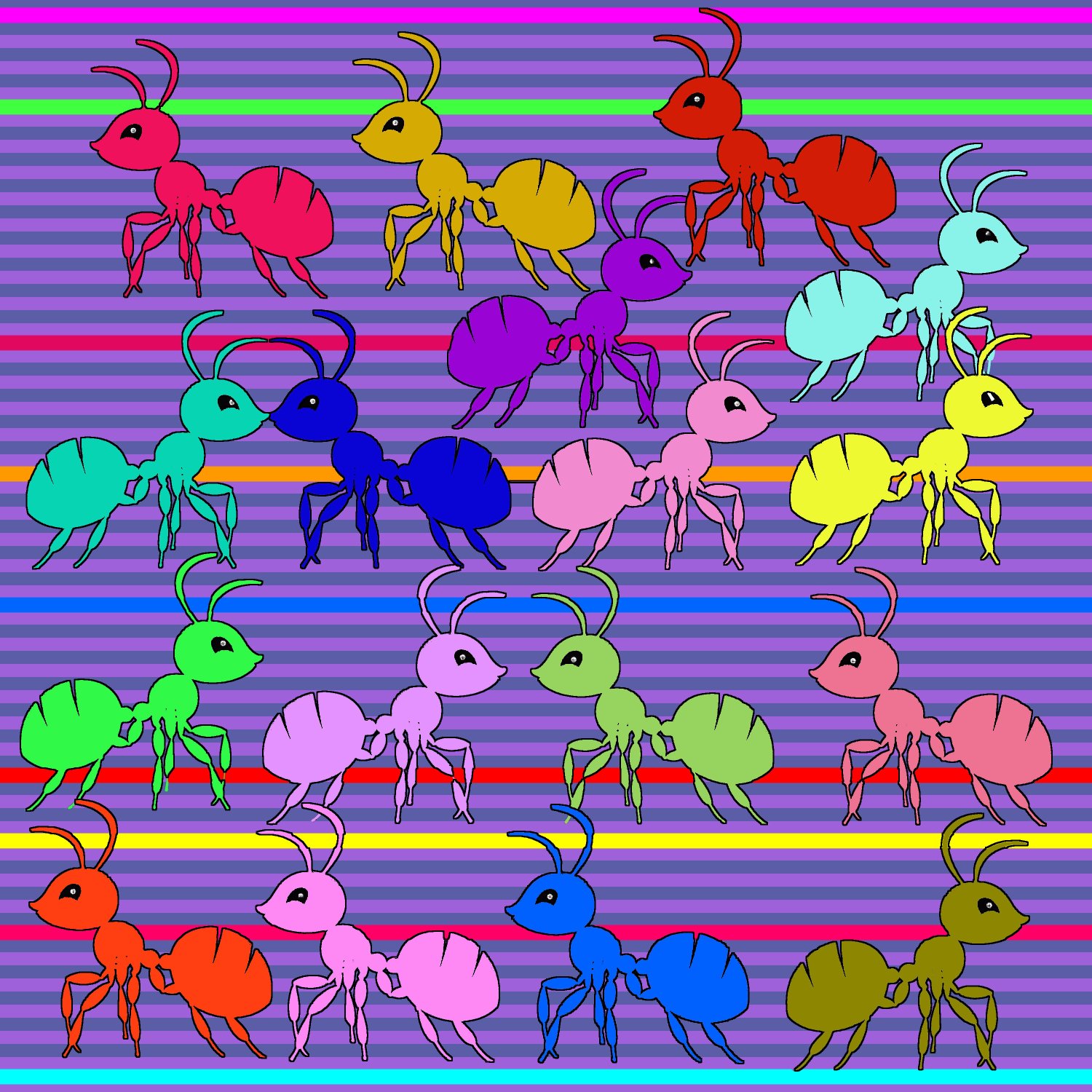 Solve ANT SOCIETY jigsaw puzzle online with 100 pieces