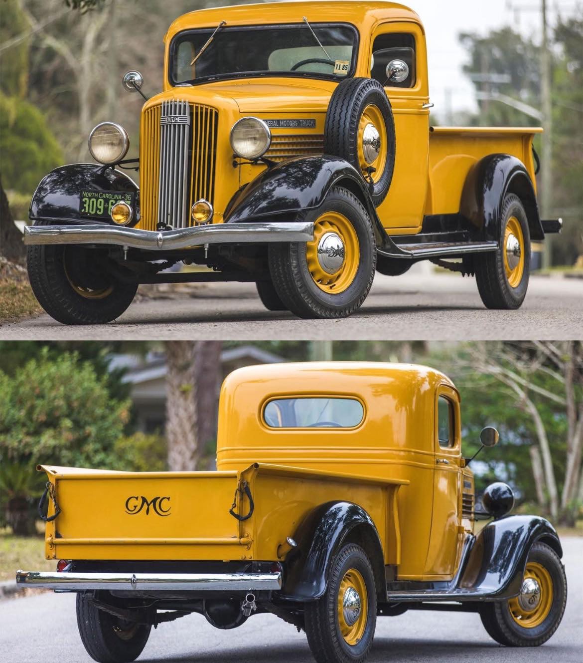 Solve 1937 GMC T14 pickup jigsaw puzzle online with 120 pieces