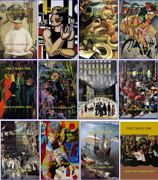 Solve Crazyoik Magazine covers jigsaw puzzle online with 99 pieces